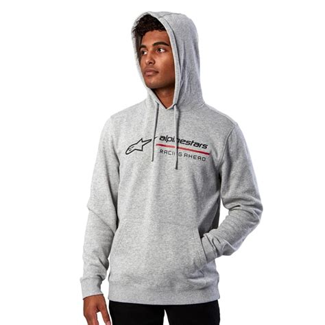 Moletom Alpinestars Linear Race Hoodie Capuz Masculino Alpinestars Brasil