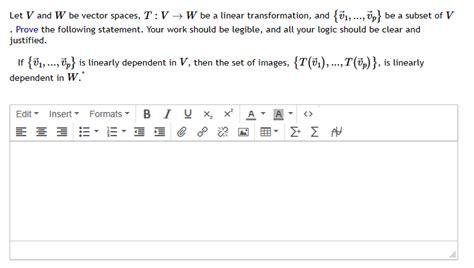 Solved Let V And W Be Vector Spaces T VW Be A Linear Chegg Com