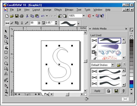 CorelDRAW Artistic Media Tool پښتون استاذ PAKHTOON USTAZ