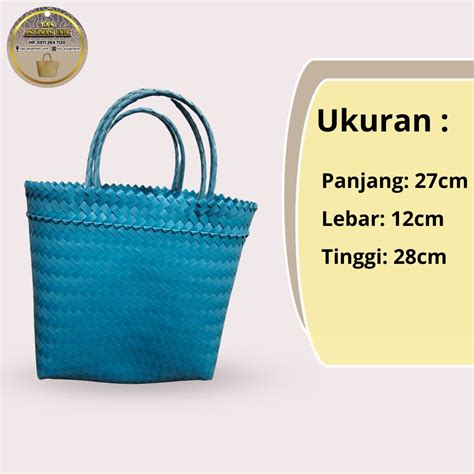 Jual Tas Embos Size M Tas Jali Premium Tas Wanita Tas Warna Warni Tas Anyaman Unik Shopee