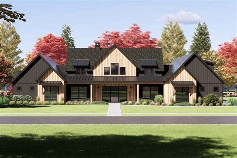 Single-Story 4-Bedroom Modern Farmhouse with Bonus Room (Floor Plan)