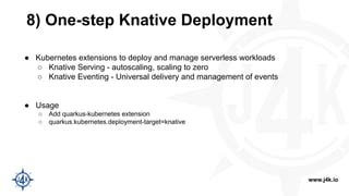 Top Kubernetes Native Java Quarkus Features PPT
