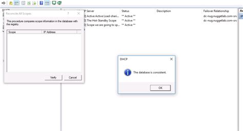 Reconciling Dhcp Scopes Search For Corruptions 7 It And Security