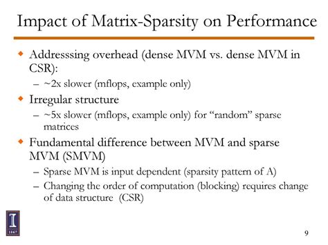 Sparse Matrix Vector Multiplication Sparsity Bebop Ppt Download