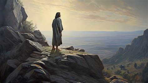 The Temptation Of Jesus In The Wilderness A Spiritual Journey Of