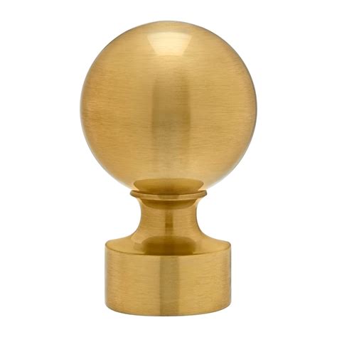 1⅜ Luxe Satin Brass Hardware Q Design
