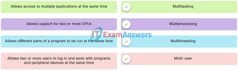 IT Essentials V Chapter Check Your Understanding Answers