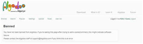 I Was Unbanned From Algobox Last Night And This Is What You Get When