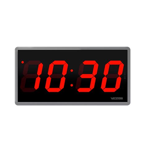 Digital Clock 4 Inch 4 Digits Wireless 110v V Dw11040b Valcom