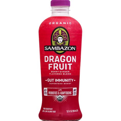 Sambazon Juice Organic Dragon Fruit 32 Fl Oz Delivery Or Pickup