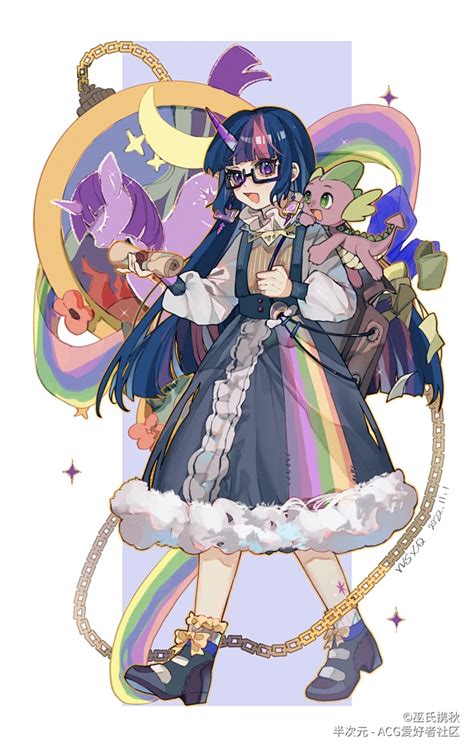 小马宝莉拟人 花瓣网