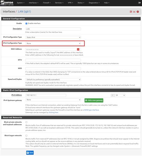 Ipv6 Configuration With Android Devices Rpfsense