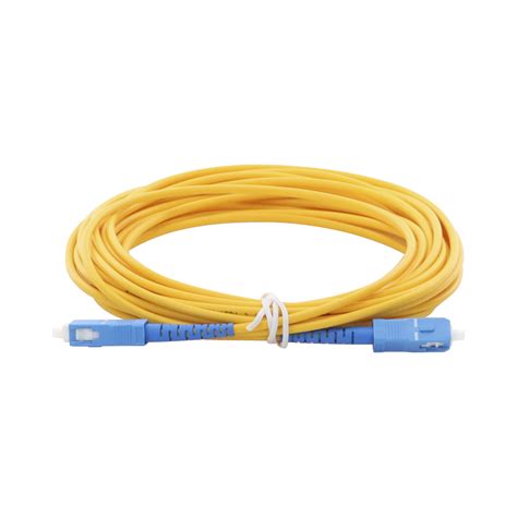 Jumper De Fibra óptica Monomodo Sc Upc Sc Upc Simplex De 6 Metro 3mm Tecno Depot México