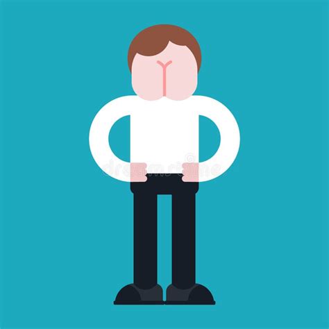 For Face Man Stock Vector Illustration Of Caucasian 114299081