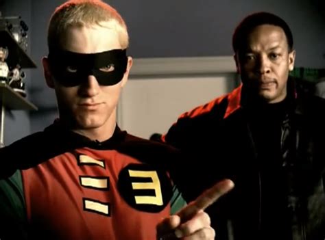 Eminem As Robin In The Without Me Video