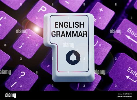 Sign Displaying English Grammar Word For Courses Cover All Levels Of