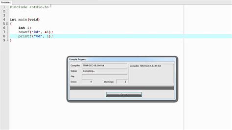 How To Program In C Tutorial 6 Scanf Function YouTube