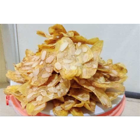 Jual Keripik Pisang Susu Almond Pismond Shopee Indonesia