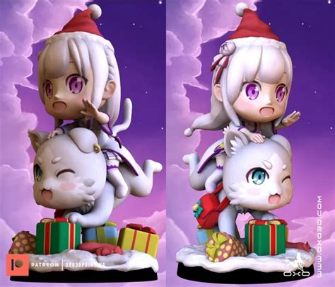 Emilia Rezero 3d Print Model