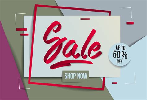 레터링 포스터 카드 배너 광고 디자인 중간 색상 벡터 현대적인 스타일의 만화 종이 컷 3d 일러스트와 함께 판매 전단지 템플릿 가을에 대한 스톡 벡터 아트 및 기타 이미지