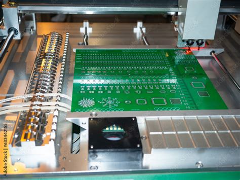 Production Of Digital Boards Manufacturing Computer Chips Process