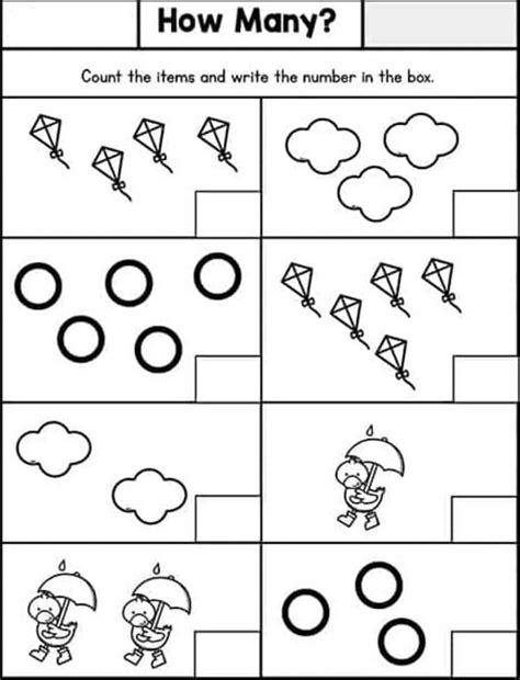 Count And Write Number Worksheets Free Image And Pdf Printables