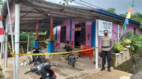 Sebelum Halaman Gereja Kibaid Nunukan Dibom Molotov Jemaat Dengar Suara Sepeda Motor Melaju
