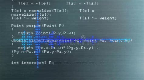 computer code and data processing animation over blue digital lines