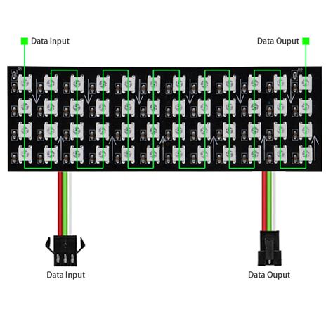 X Pixels WS B LED Digital Flexible Individually Addressable Panel Light WS IC SMD