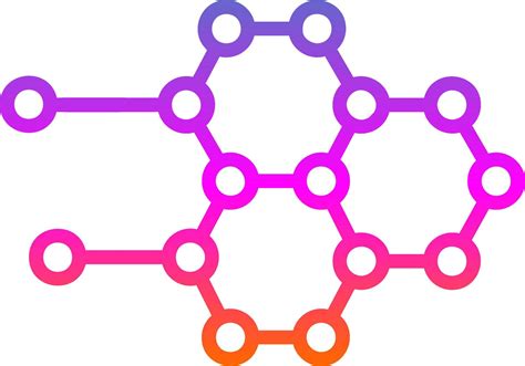 Molecular Structure Vector Icon Design 15334544 Vector Art At Vecteezy