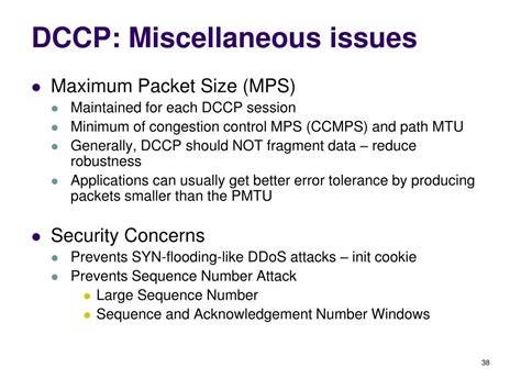 Ppt Datagram Congestion Control Protocol Dccp Powerpoint