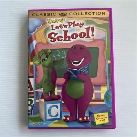 Barney Dvd Lets Play School Region 1 Usa 🇺🇸 Import 12 95 Picclick Au