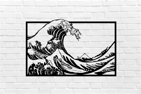 The Great Wave Off Kanagawa Black And White
