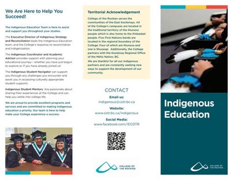 Indigenous Education By College Of The Rockies Issuu