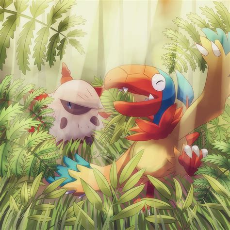 Larvesta And Archen Pokemon Drawn By Yupocketsun636 Danbooru