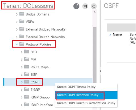 Aci Ospf Routing For External Layer 3 Connectivity Dclessons