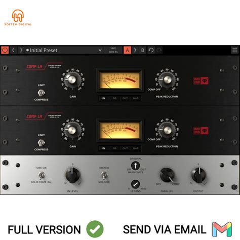 Jual Overloud Gem Comp La V1 Vst Plugin He Revolutionary Simulation Of Two Legendary Optical