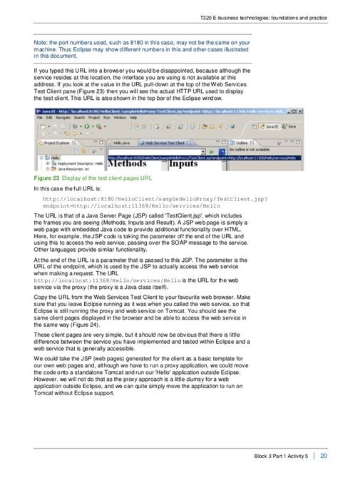 part 1 implementing a simple web service