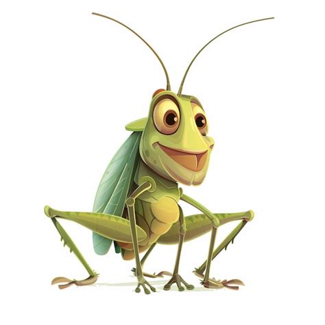 Premium Photo Cartoon Grasshopper With A Smile On Its Face Generative Ai Premium Photo Cartoon Grasshopper With A Smile On Its Face Generative Ai