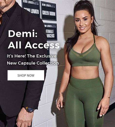 Demi Lovato For Fabletics Capsule Collection Now Available