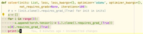 requires grad of list[0] disappears autograd pytorch forums