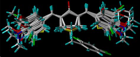 Molecular Alignment Of The Compounds In The Training Set Download