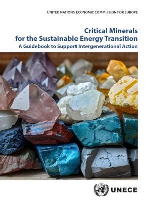 New UNECE guidebook on critical minerals for sustainable energy transition to support ...