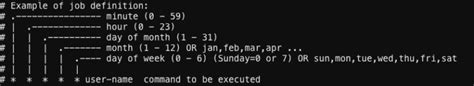 How To Schedule Jobs With Cron In Linux The Geek Diary