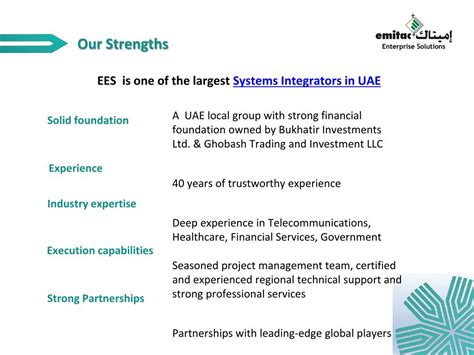 Ppt System Integrators In Dubai Uae Emitac Enterprise Solutions