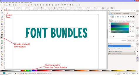 How To Create Perspective Text In Inkscape Design Bundles