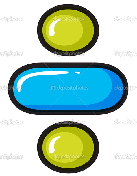 A Divide Symbol Stock Vector Interactimages