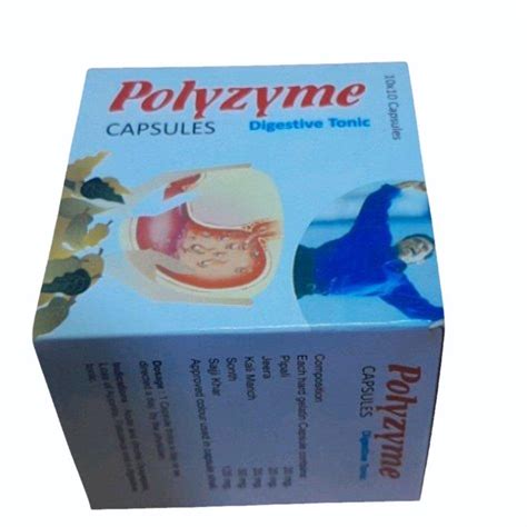 Polyzyme Digestive Tonic Capsules At ₹ 280 Box Digestive Health