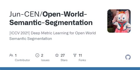 GitHub Jun CEN Open World Semantic Segmentation ICCV Deep Metric Learning For Open