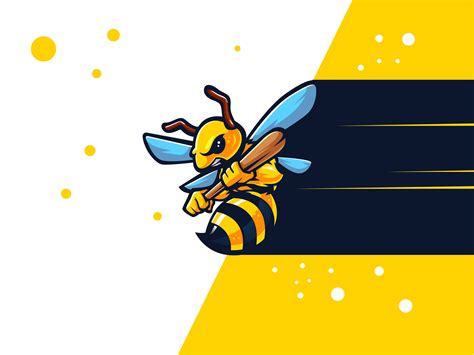 Bumble Sports Mascot Logo On Behance